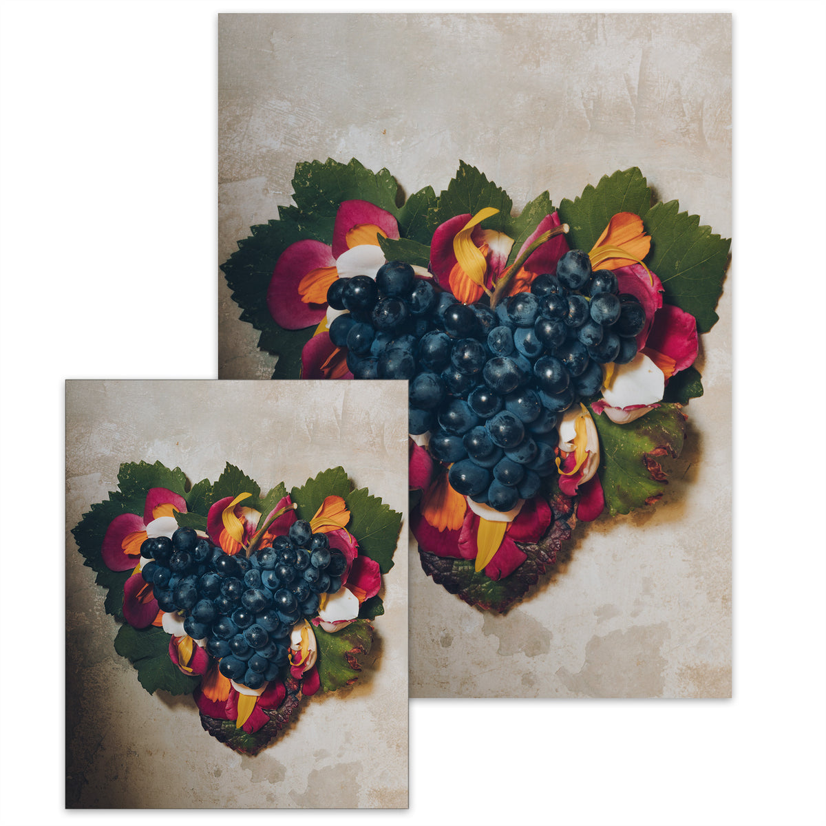 Le Coeur du Vignoble Small Poster – Jamie Beck