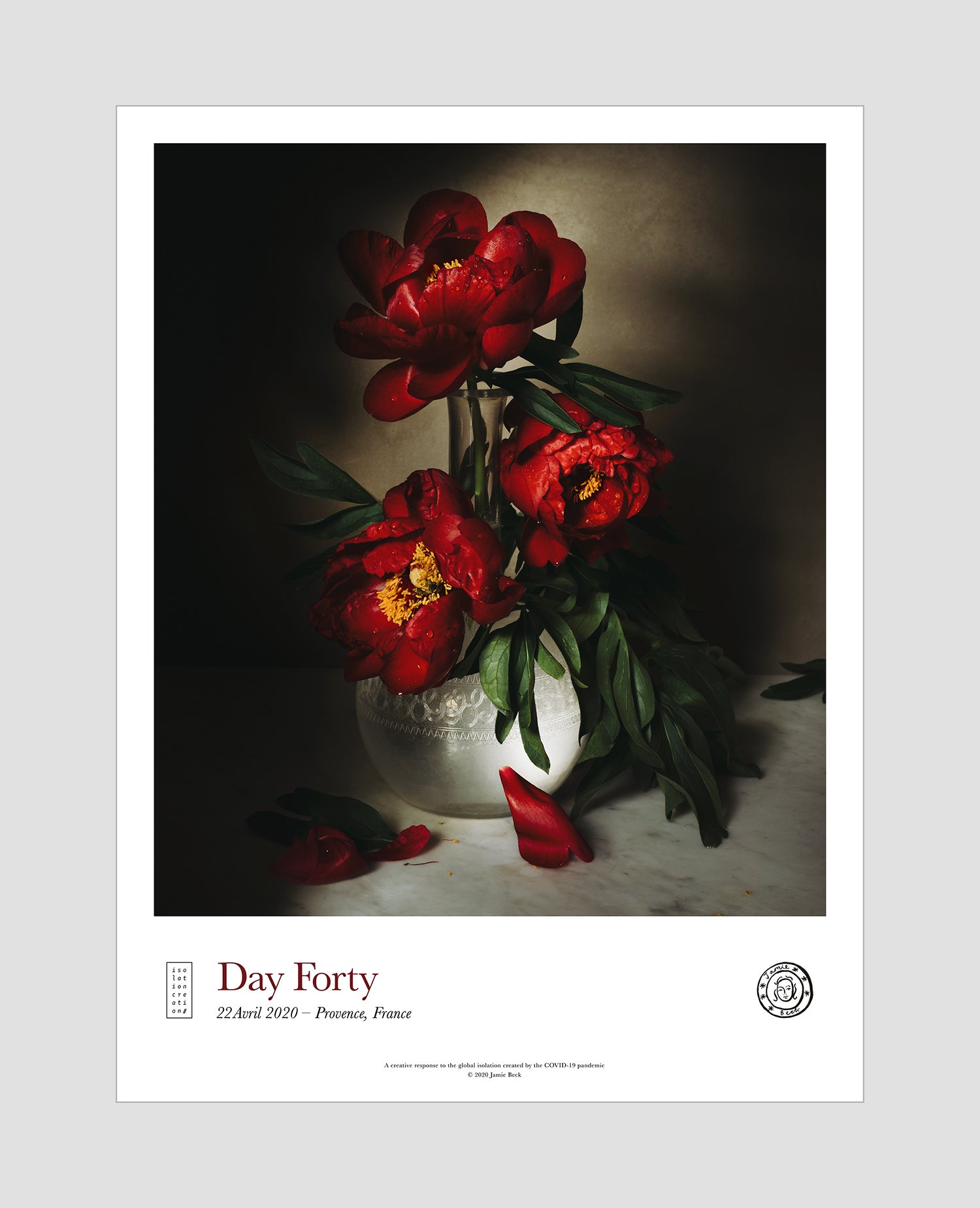 Day Forty Poster – Jamie Beck